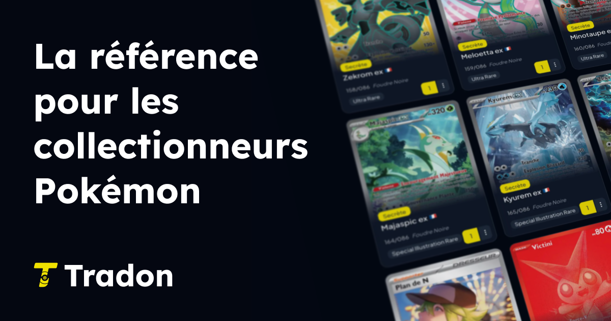 Tradon | La référence pour les collectionneurs Pokémon | tradon.fr